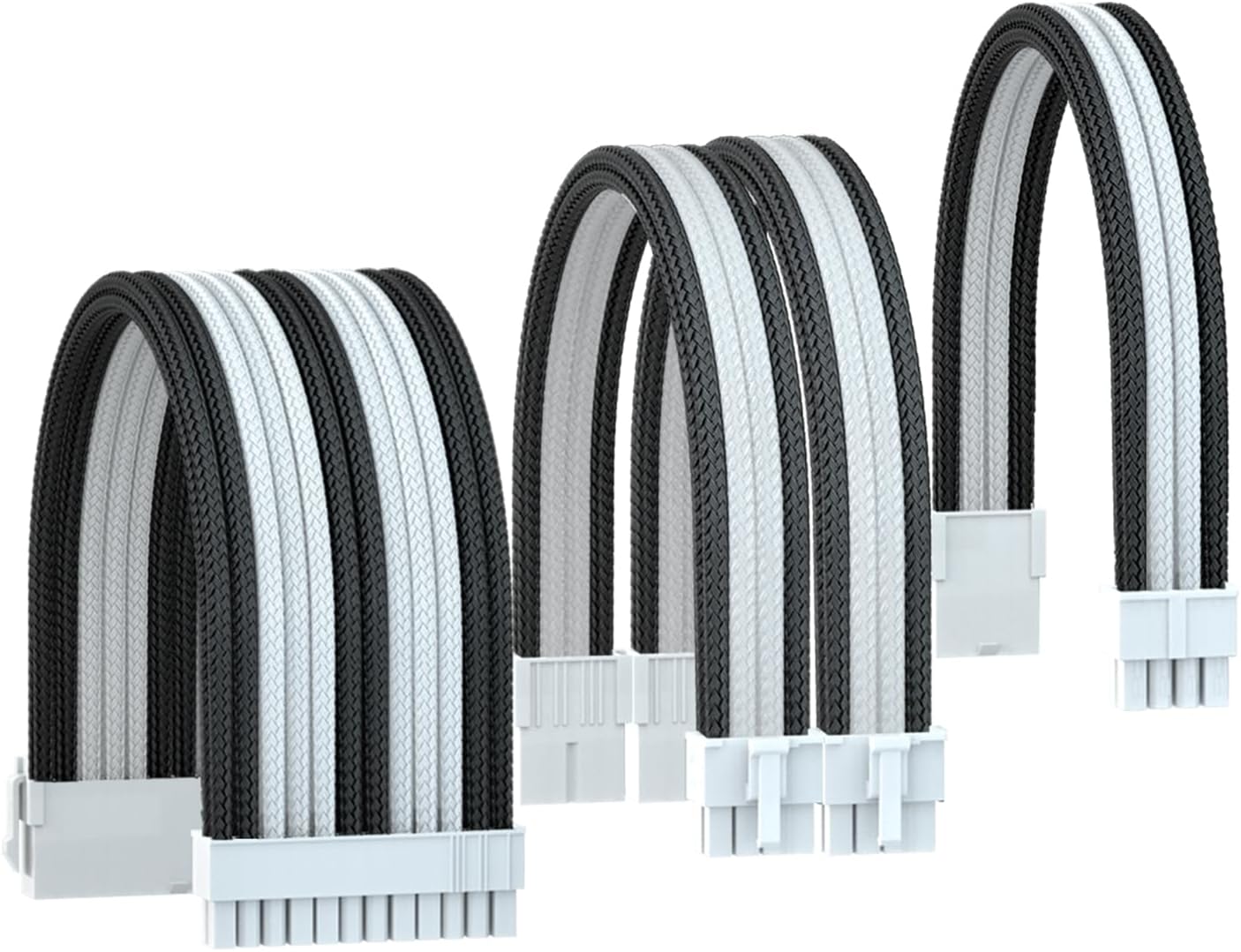 Amazon.com: Astralcooler PC Cable Extension Power Supply Kit,18AWG PSU ...