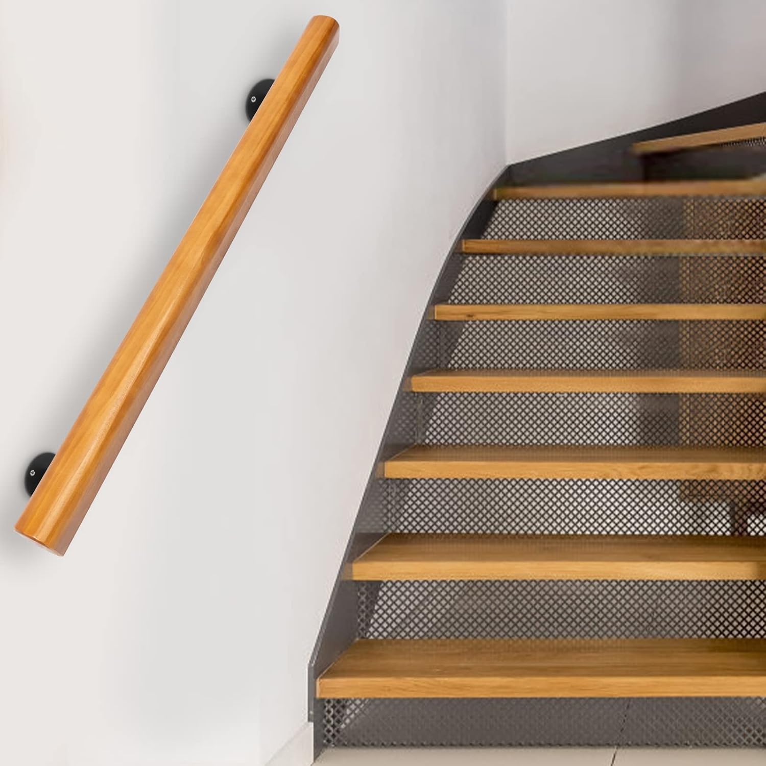 ShirmyHouse Handrails for Indoor Stairs Staircase Handrails 2Ft - 13Ft ...