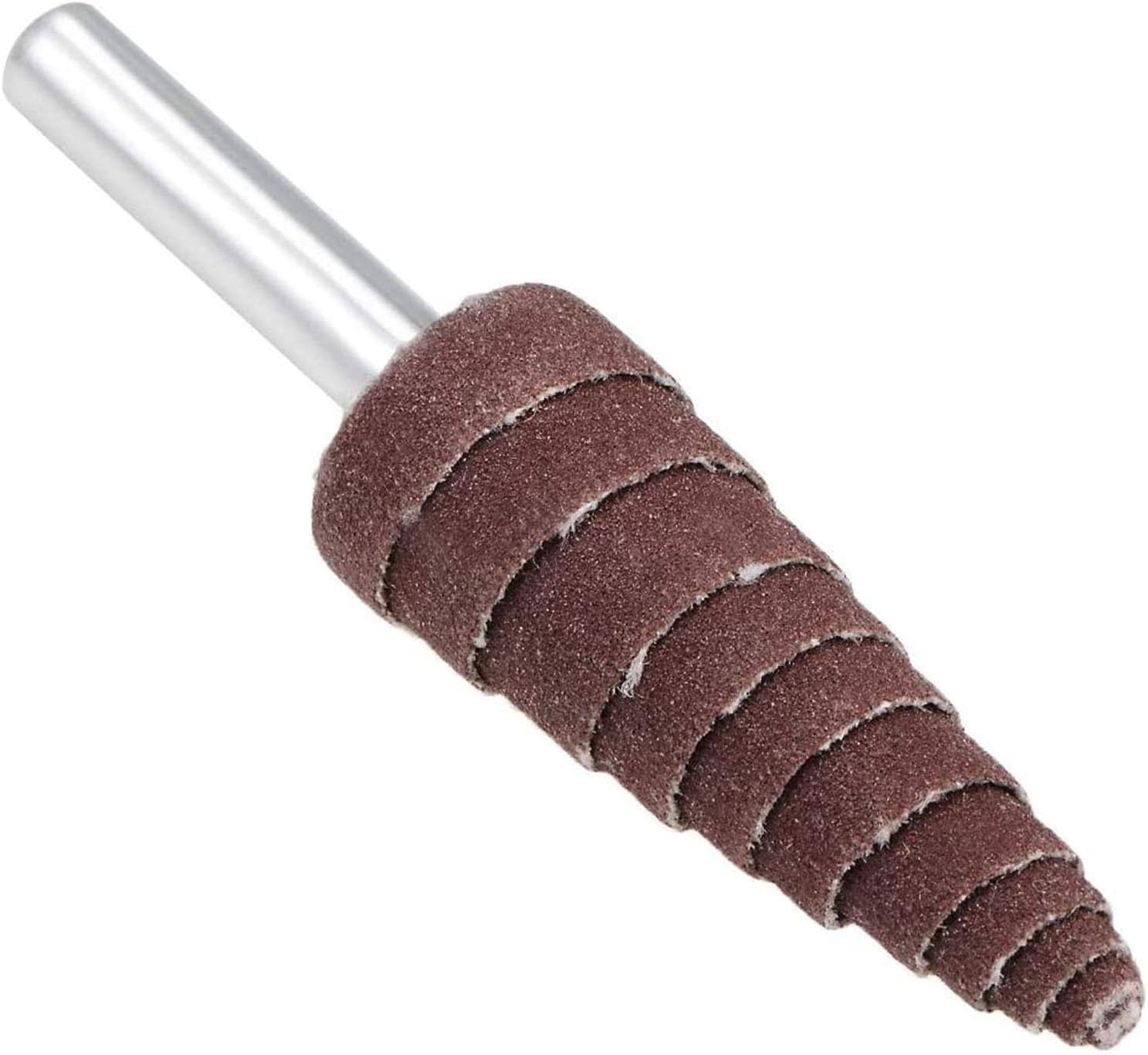 Amazon.com: 1/4" Shank 16mm 80 Grit 80 Grit Sandpaper Grinding Bit Cone ...