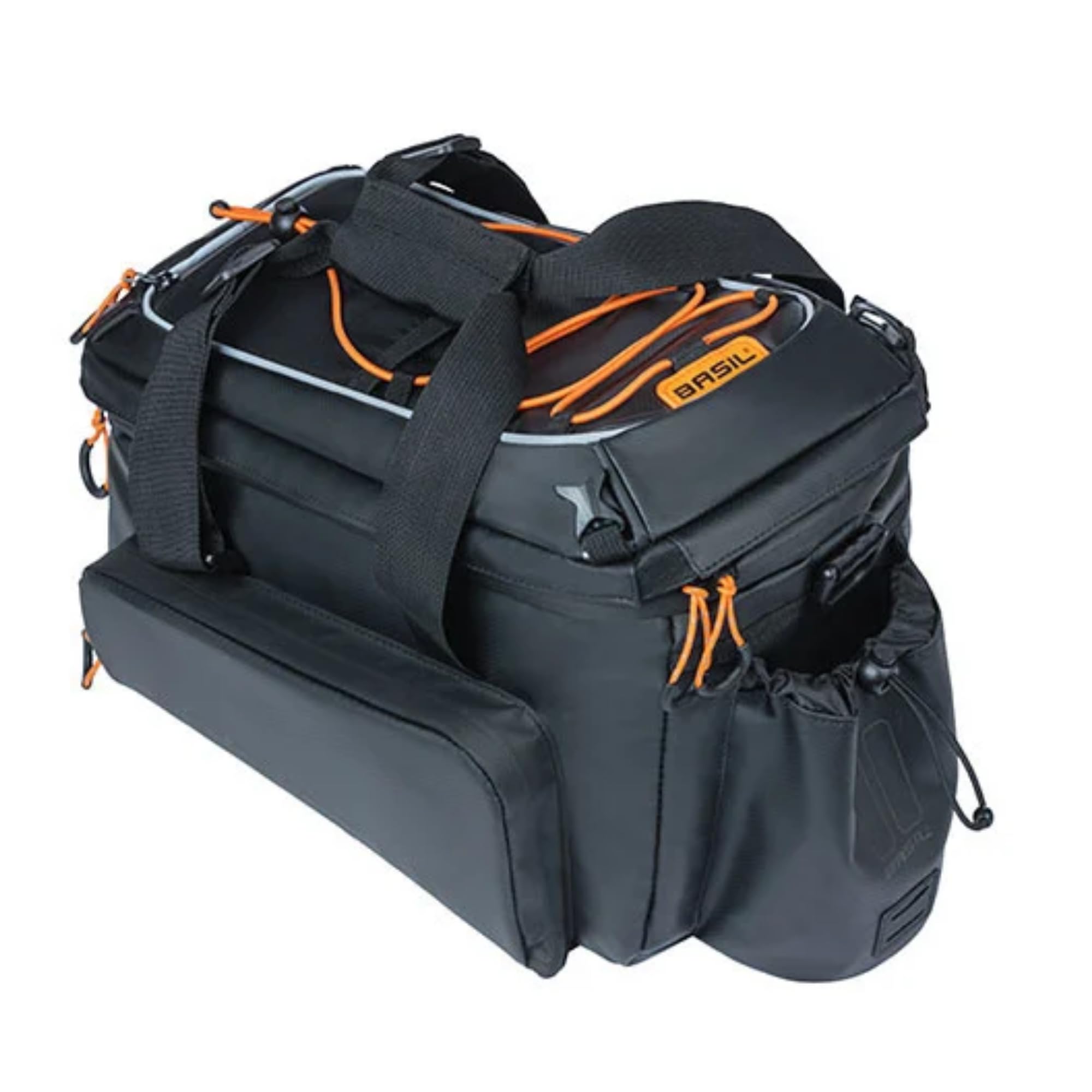 Amazon.com: Basil Miles XL Pro MIK Pannier Rack Bag, Black, Orange, 31 ...