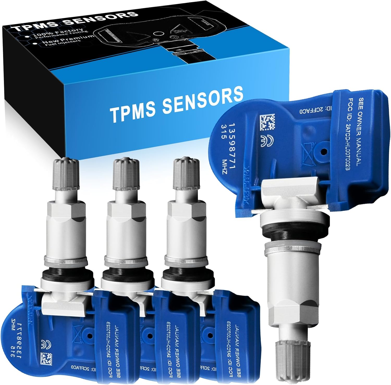 Amazon.com: YZHIDIANF 13598771 315MHz TPMS Sensor for:-Chevy for:-GMC ...