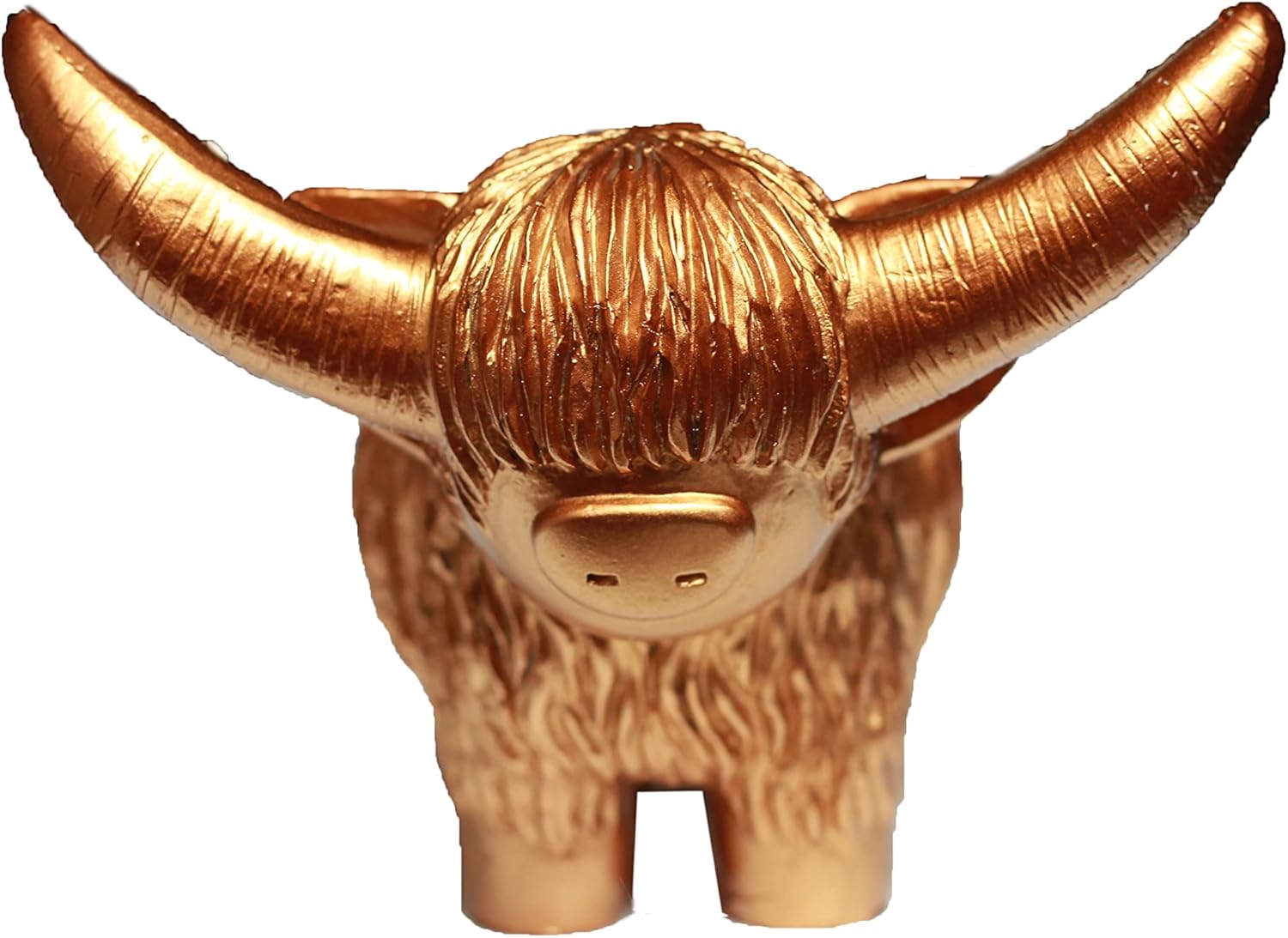 Amazon.com : Vrogadso Highland Cow Decor Flower Pot for Outdoor ...