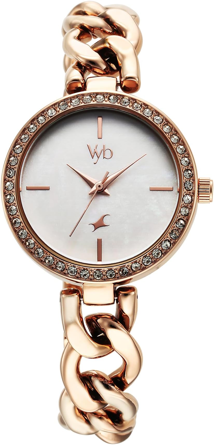 Fastrack Analog Rose Gold Dial Women's Watch-FV60026WM01W : Amazon.in ...