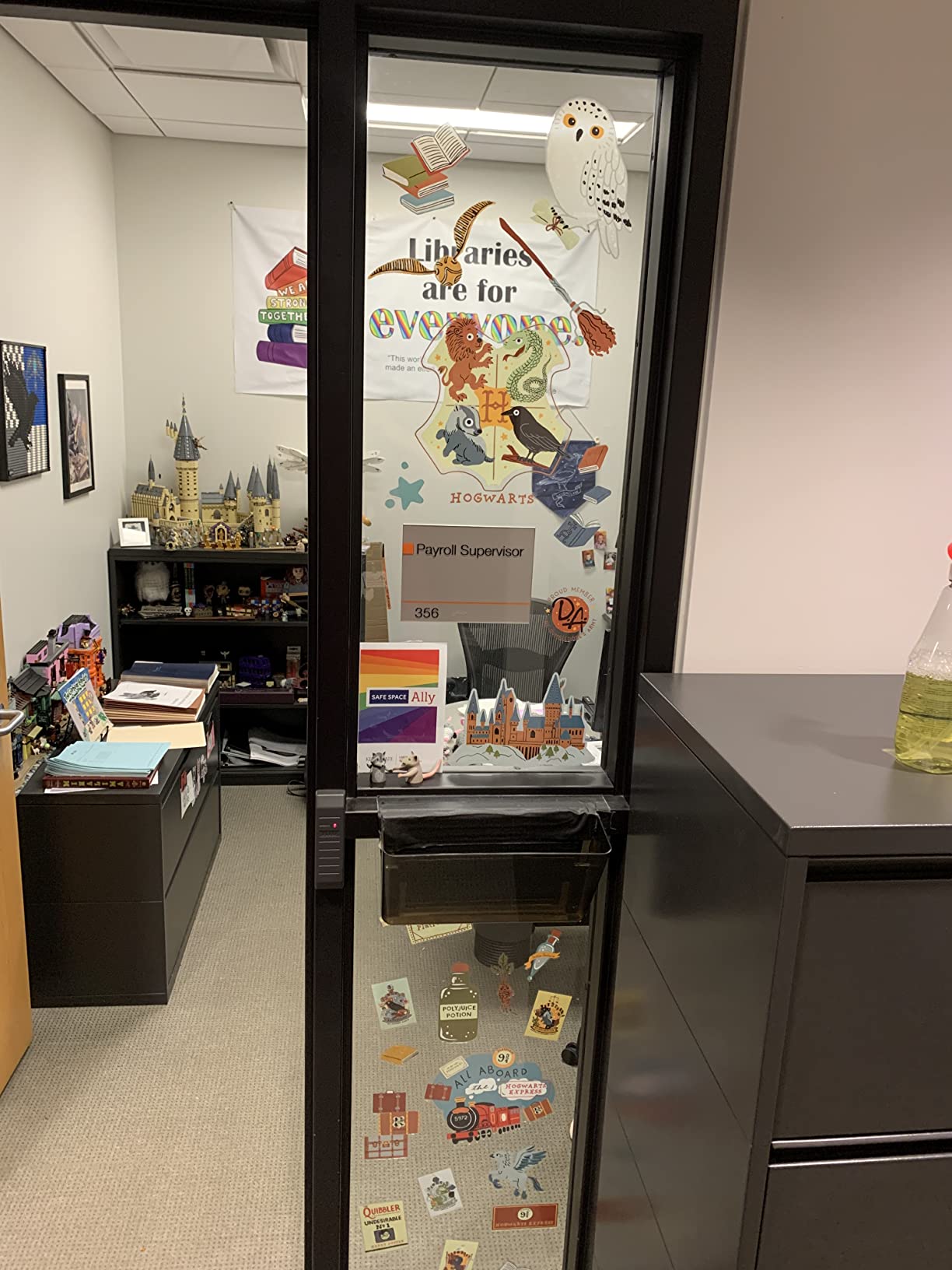 Amazon.com: Conquest Journals Harry Potter Magic by Birth Window Clings ...