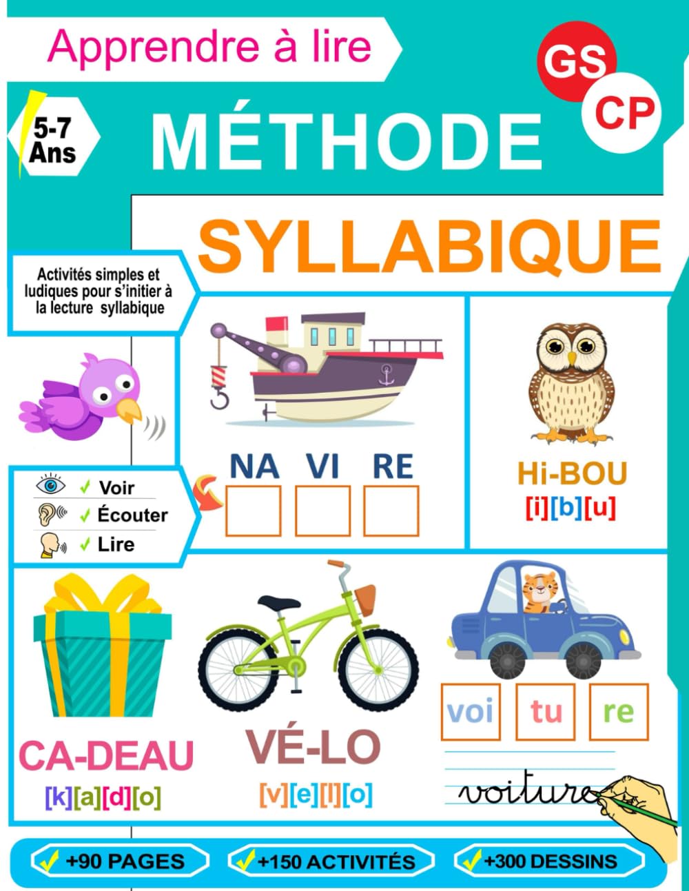 Apprendre à Lire - Méthode Syllabique - GS et CP: Plus de 150 activités ...
