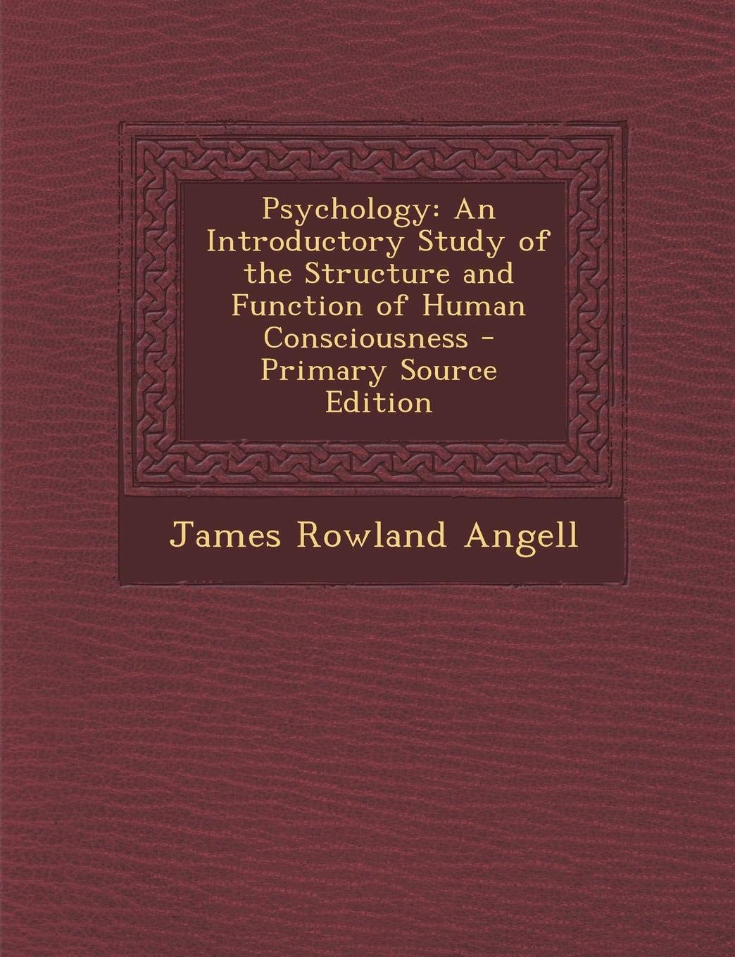 Amazon | Psychology: An Introductory Study of the Structure and ...