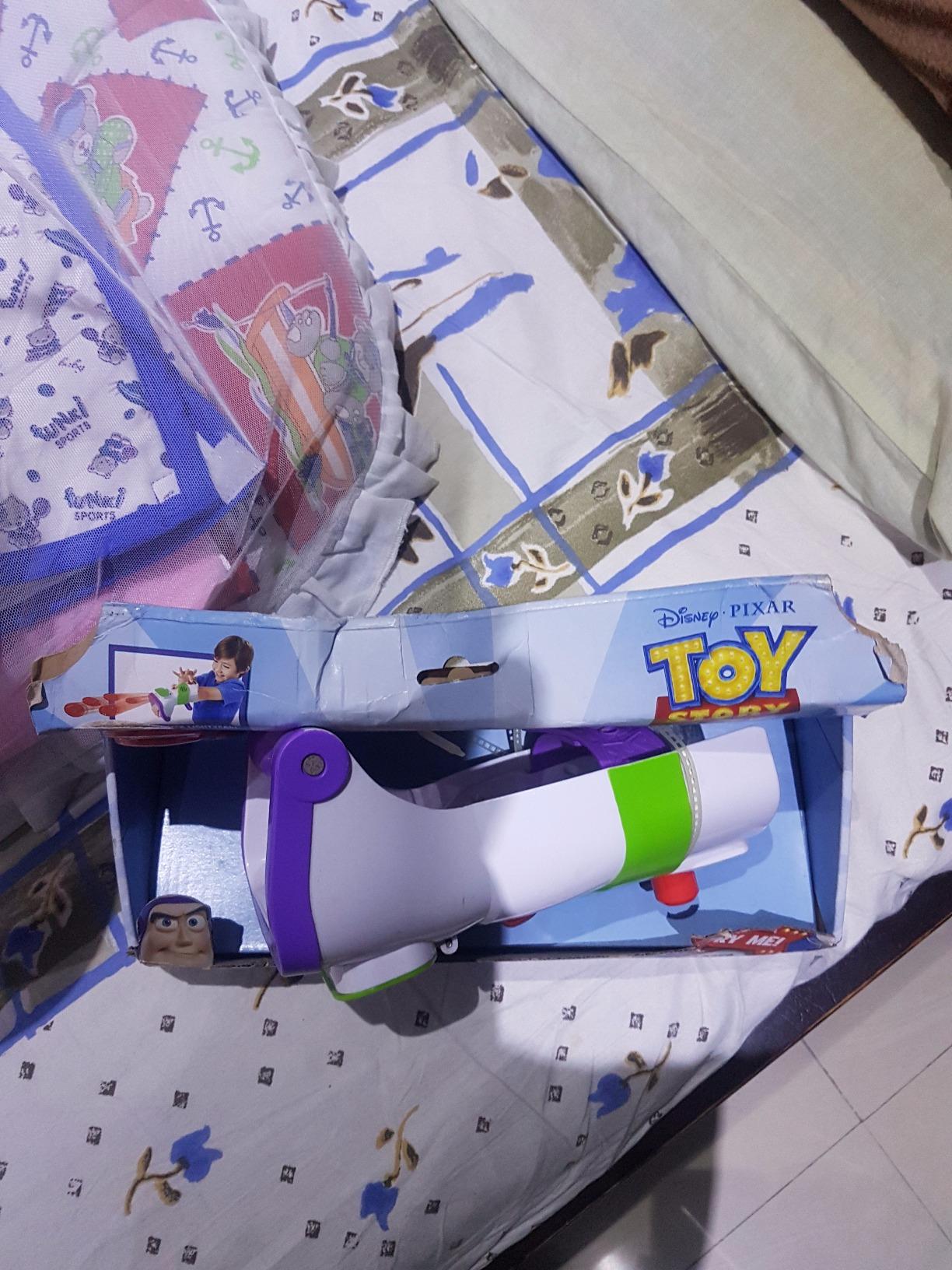 Toy Story Buzz Lightyear Rapid Disc Blaster : Amazon.in: Toys & Games