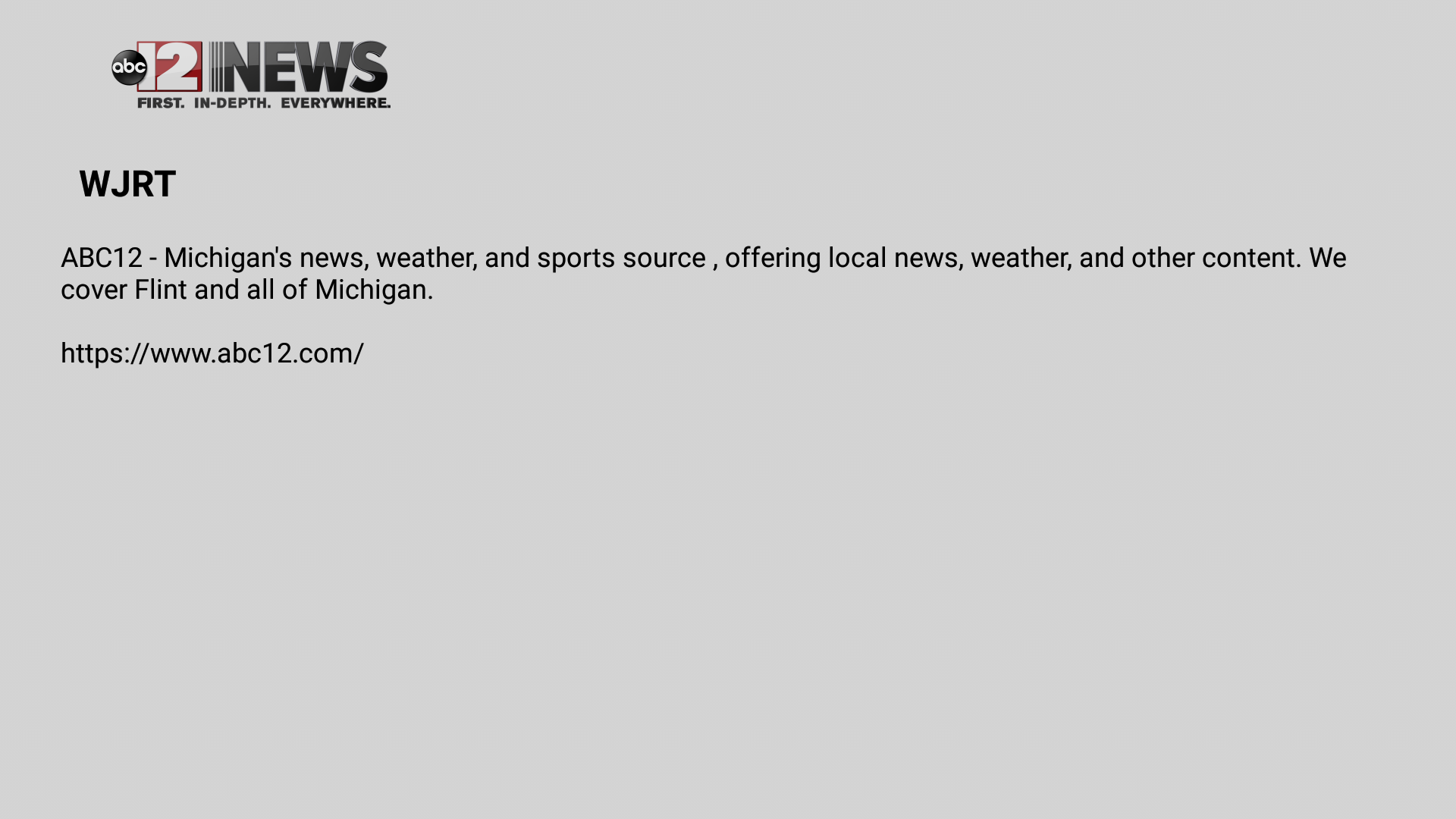 ABC12 News - WJRT:Amazon.com:Appstore for Android