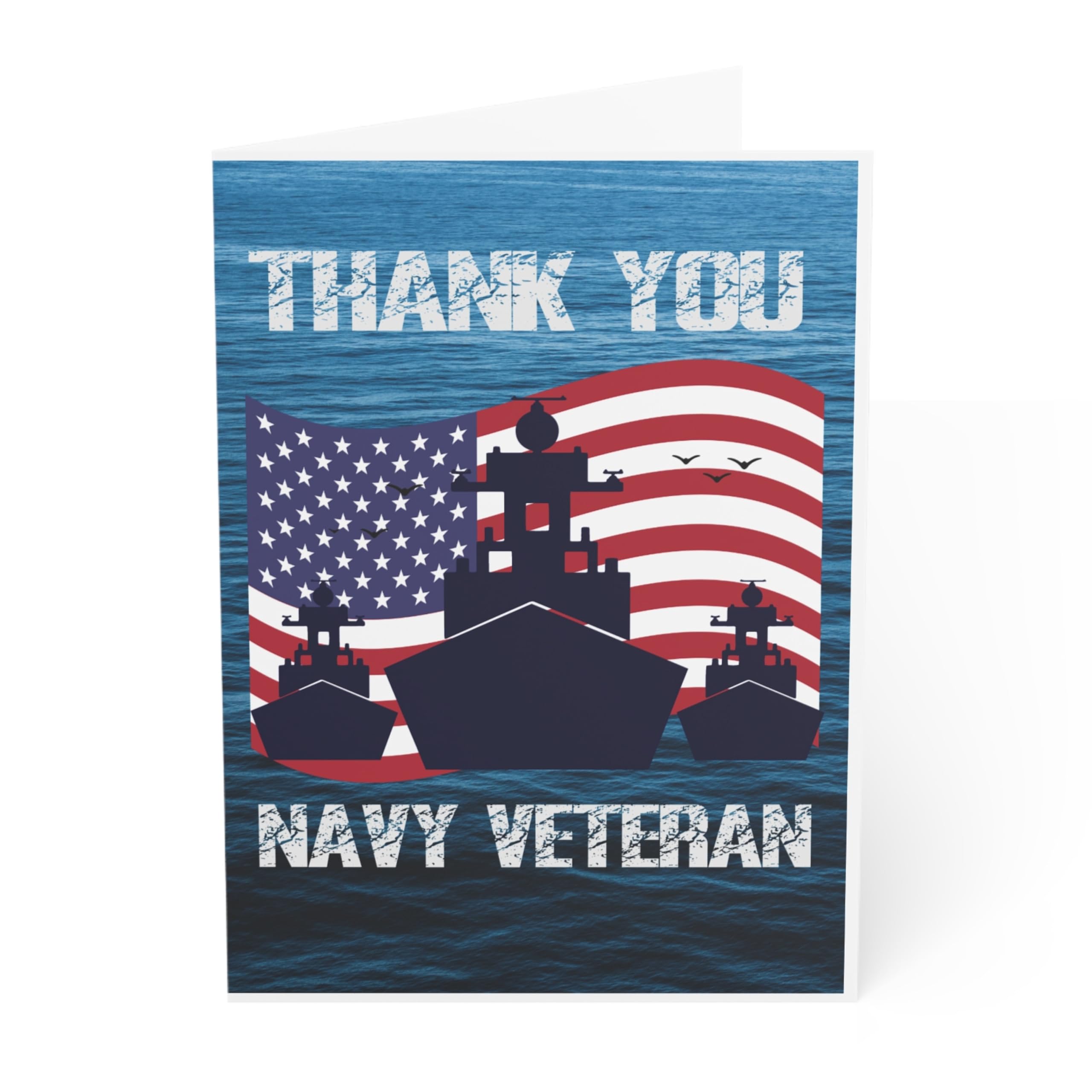 Amazon.com : J&J'S TOYSCAPE US Navy Thank Cards, Veteran Appreciation ...