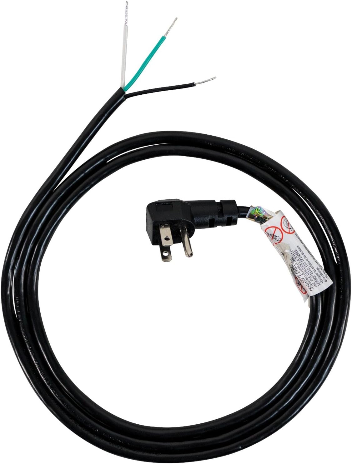 Certified Appliance Accessories 15-0336 10-Amp Appliance Power Cord, 6 ...