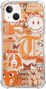 Amazon.com: Dohakemuny Orange Aesthetic Collage Case Compatible with iPhone 13, Hippie Groovy ...