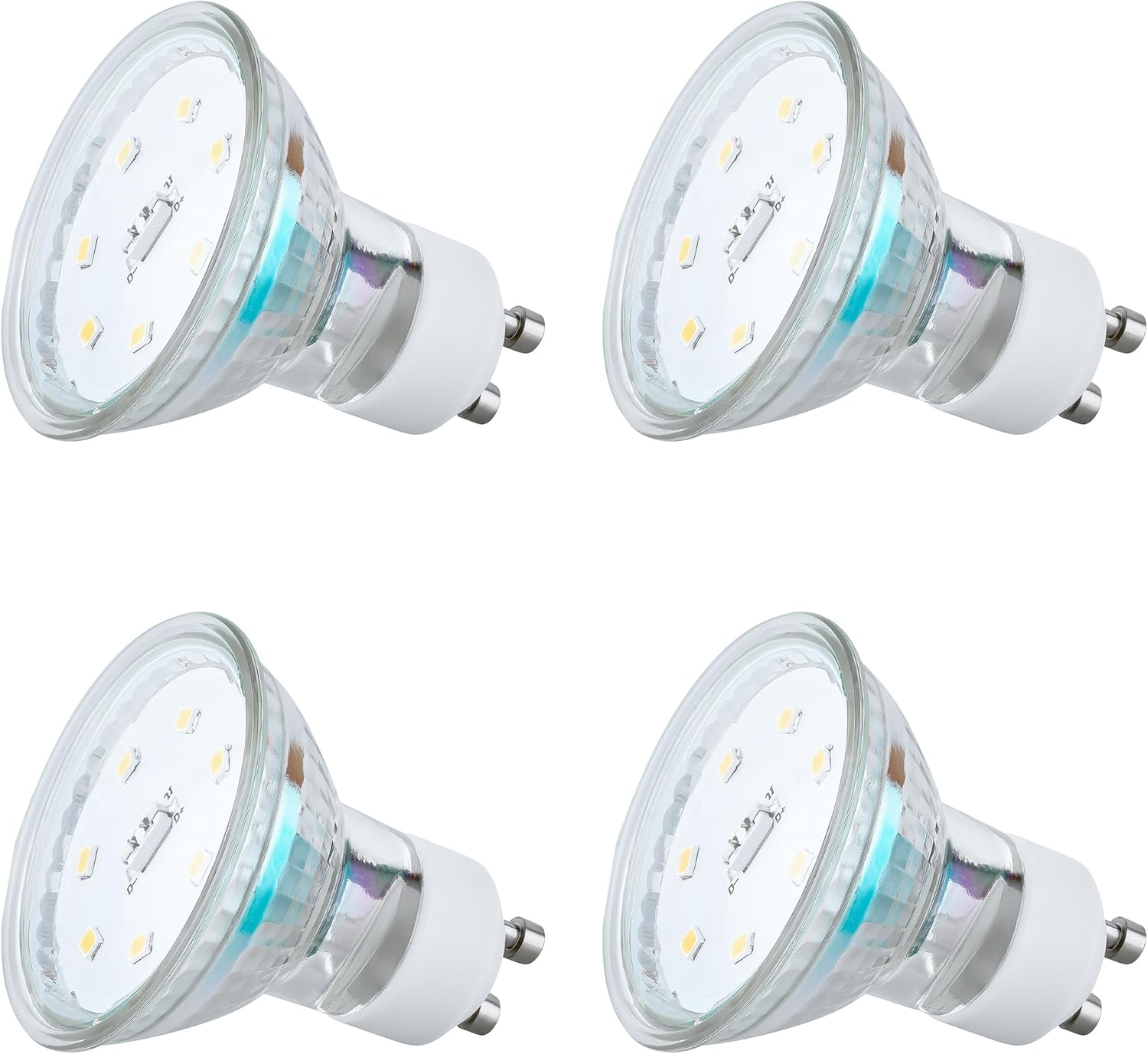 SEBSON GU10 LED Bulbs Warm White 2900K, 3.5W - 4 Pack - Spot Lights ...