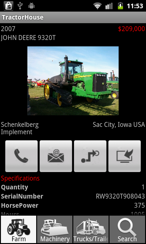 TractorHouse - App on Amazon Appstore