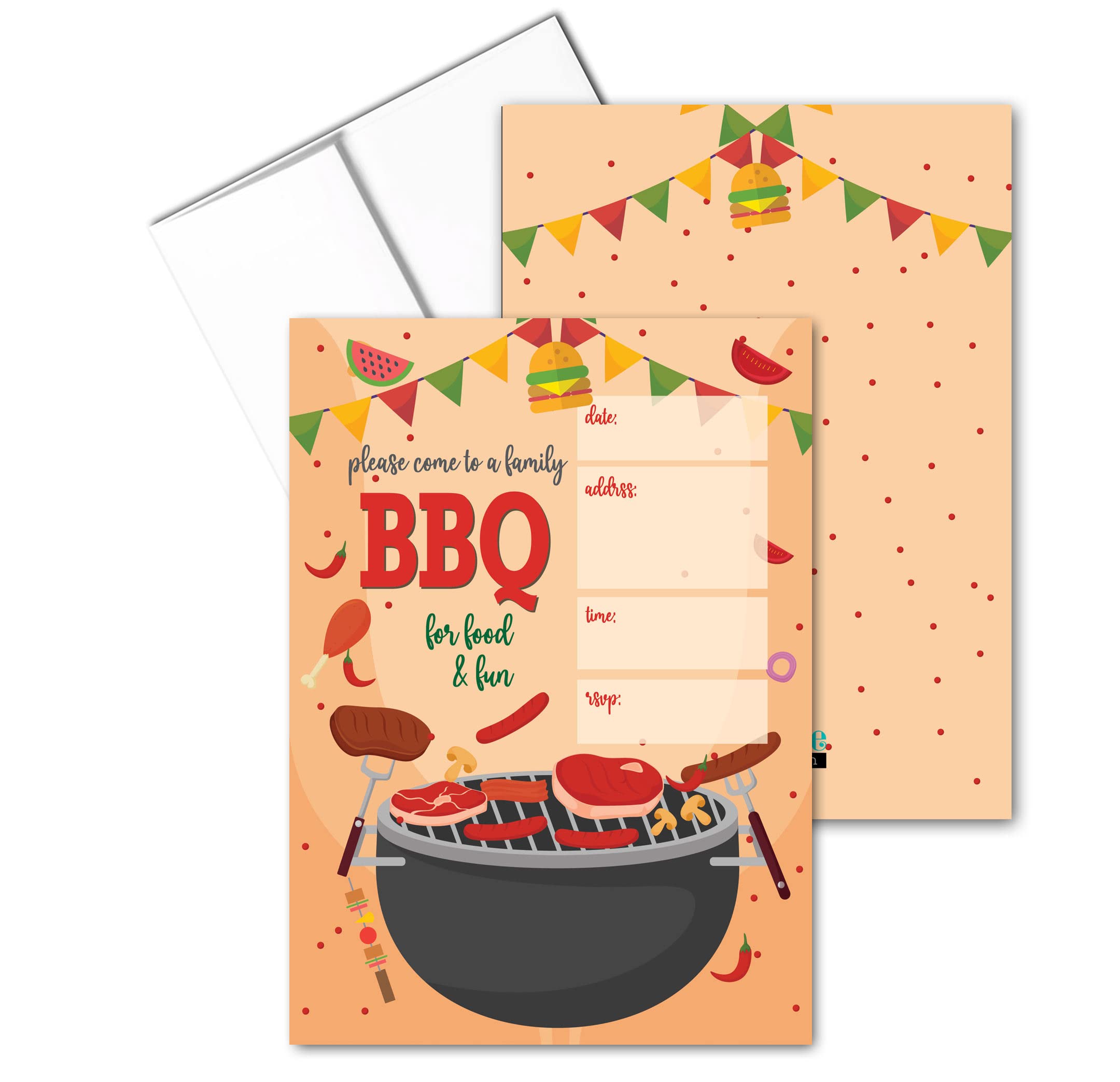 Family Cookout Invitations
