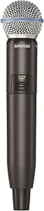 Amazon.com: Shure GLXD2/B58 Handheld Transmitter with Beta 58 Microphone, Z2 (Renewed) : Musical ...