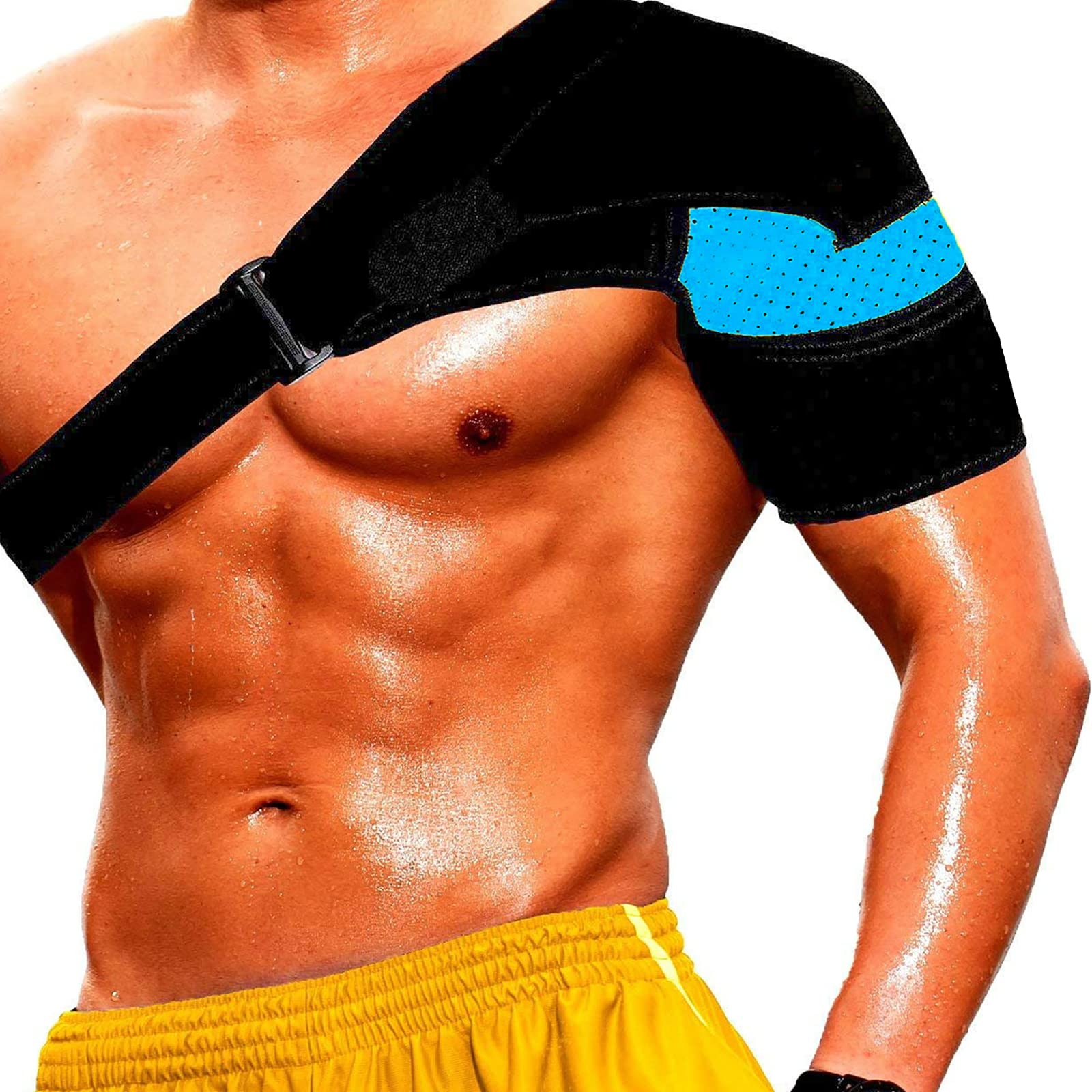 Snapklik.com : Holiberty Shoulder Brace Arm Sling For Torn Rotator Cuff ...
