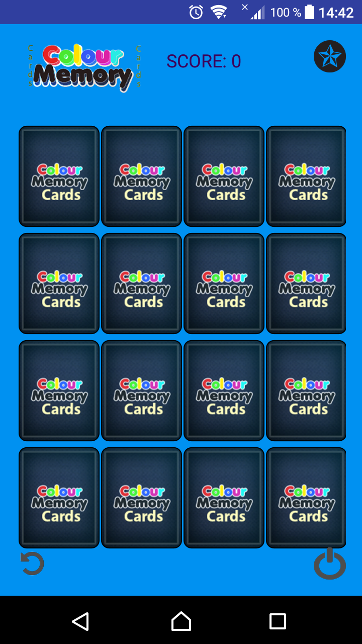 Color Memory Cards - App on Amazon Appstore