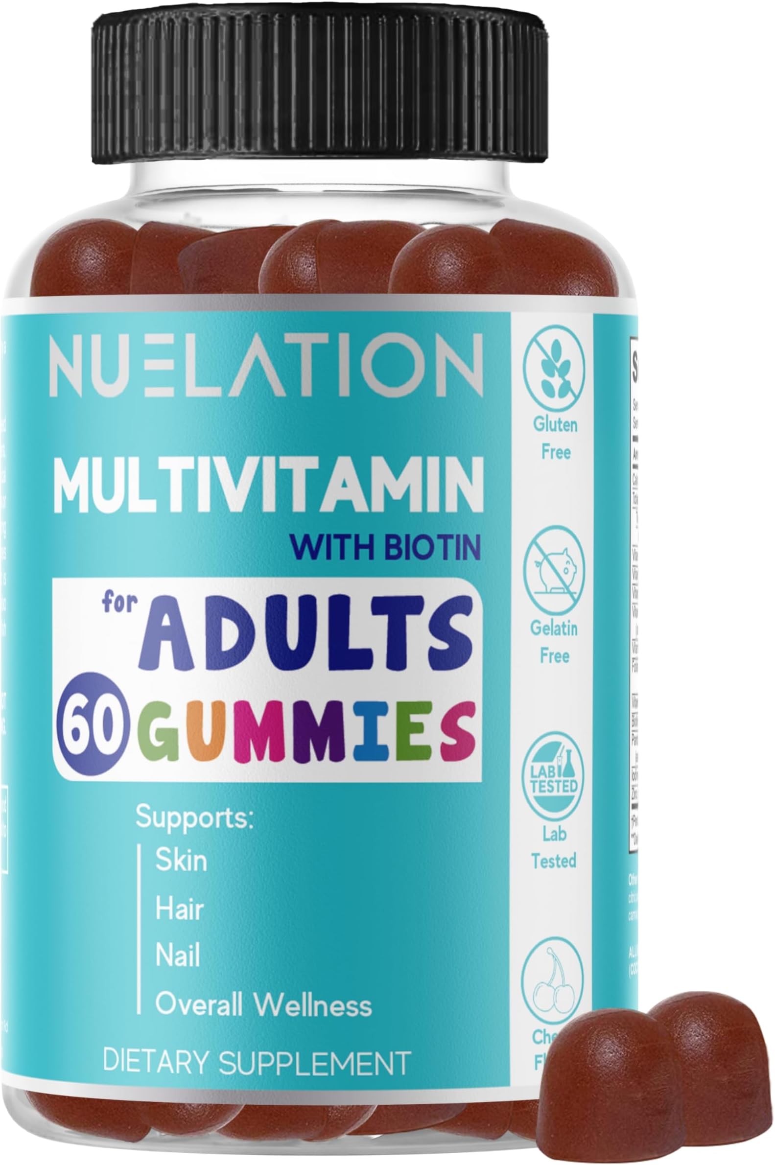 Amazon.com: NUELATION Men & Women Multivitamin Gummies. A well rounded ...