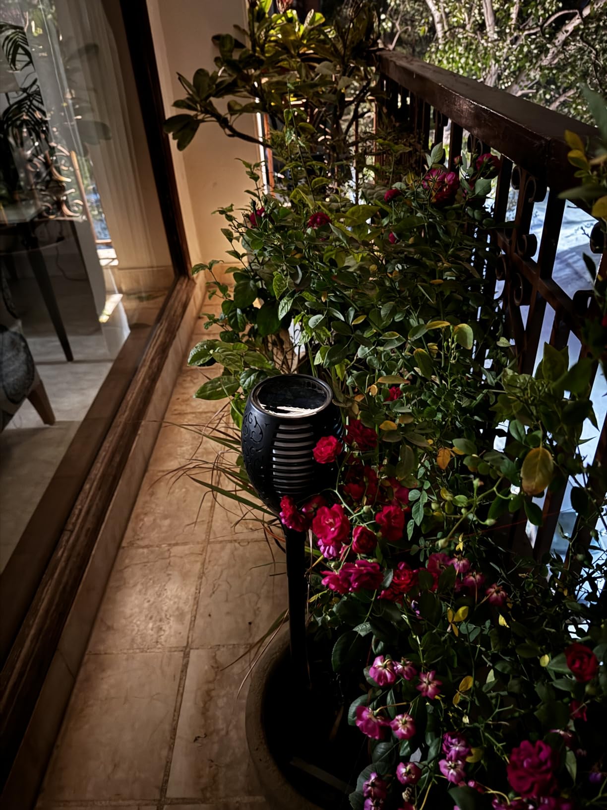 UGAOO Solar Mashal Torch Light for Outdoor(Set of 2) - Ideal for ...