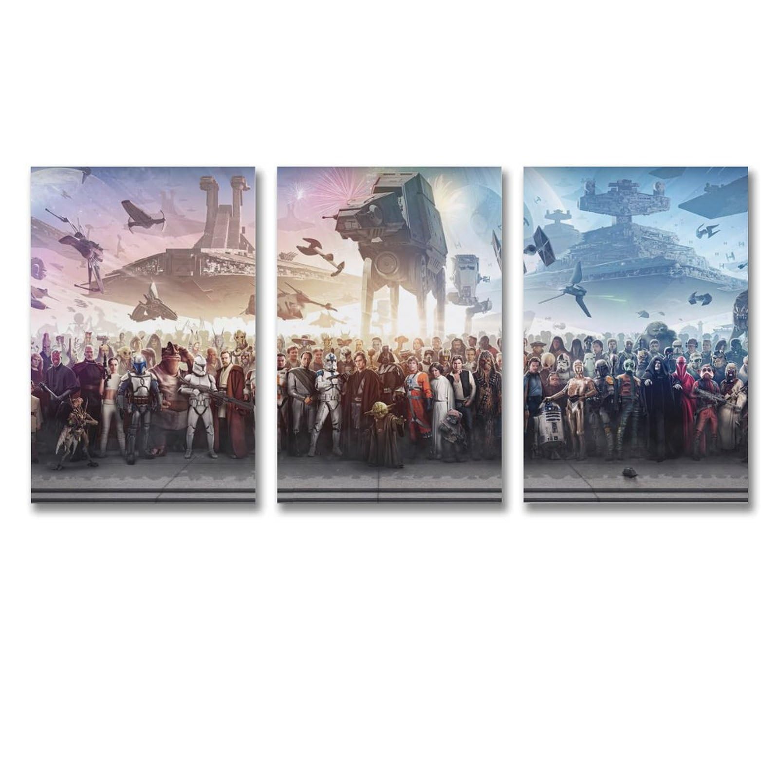 Amazon.com: Set of 3 Sheet Classic Movie Plot Characters Collage Poster ...