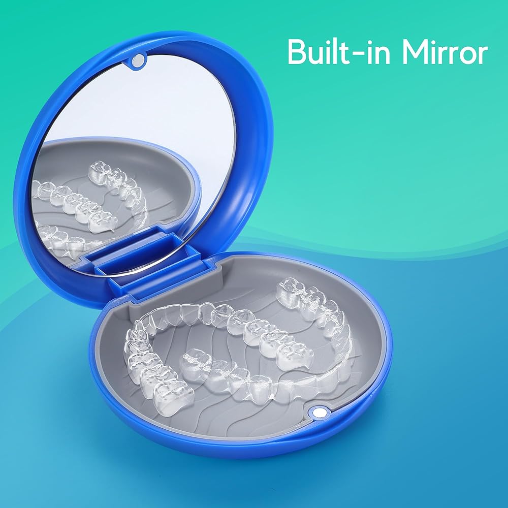 Premium Matt Black Retainer Case Kit with Mirror, Nepal | Ubuy