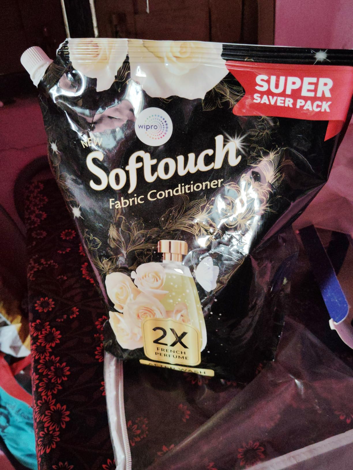 Softouch Ocean Breeze Fabric Conditioner with Encapsulation Technology| After Wash Liquid Fabric ...