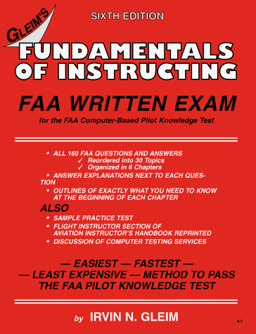 Fundamentals of Instructing FAA Written Exam for the FAA Computer-Based ...