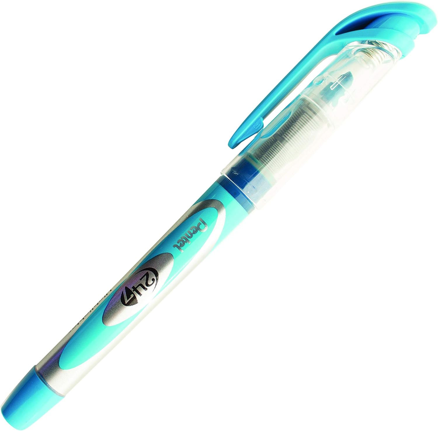 Amazon.com : Pentel 24/7 Chisel Tip Liquid Highlighter, Sky Blue Ink ...