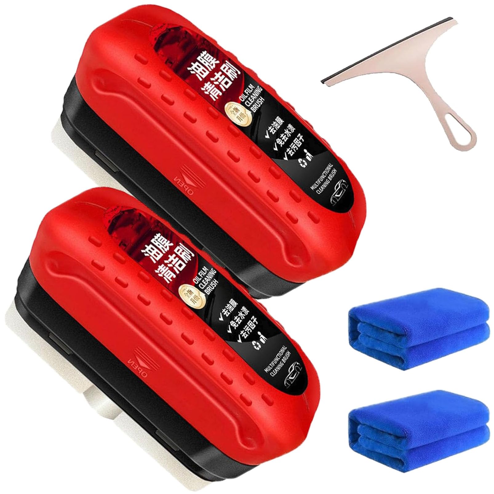 Amazon.com: All in One Wipe Oil Film Remover, Efficient Car Glass Oil ...