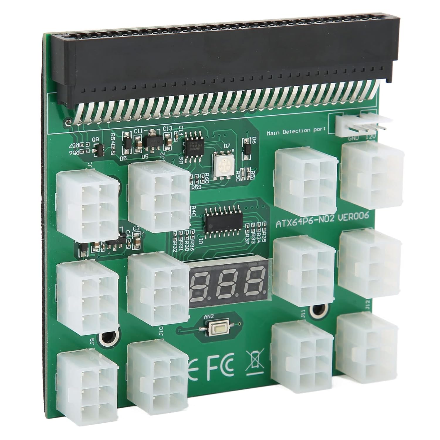 NEE Power Supply Breakout Board Module 12V 6Pin PCB Process Power ...