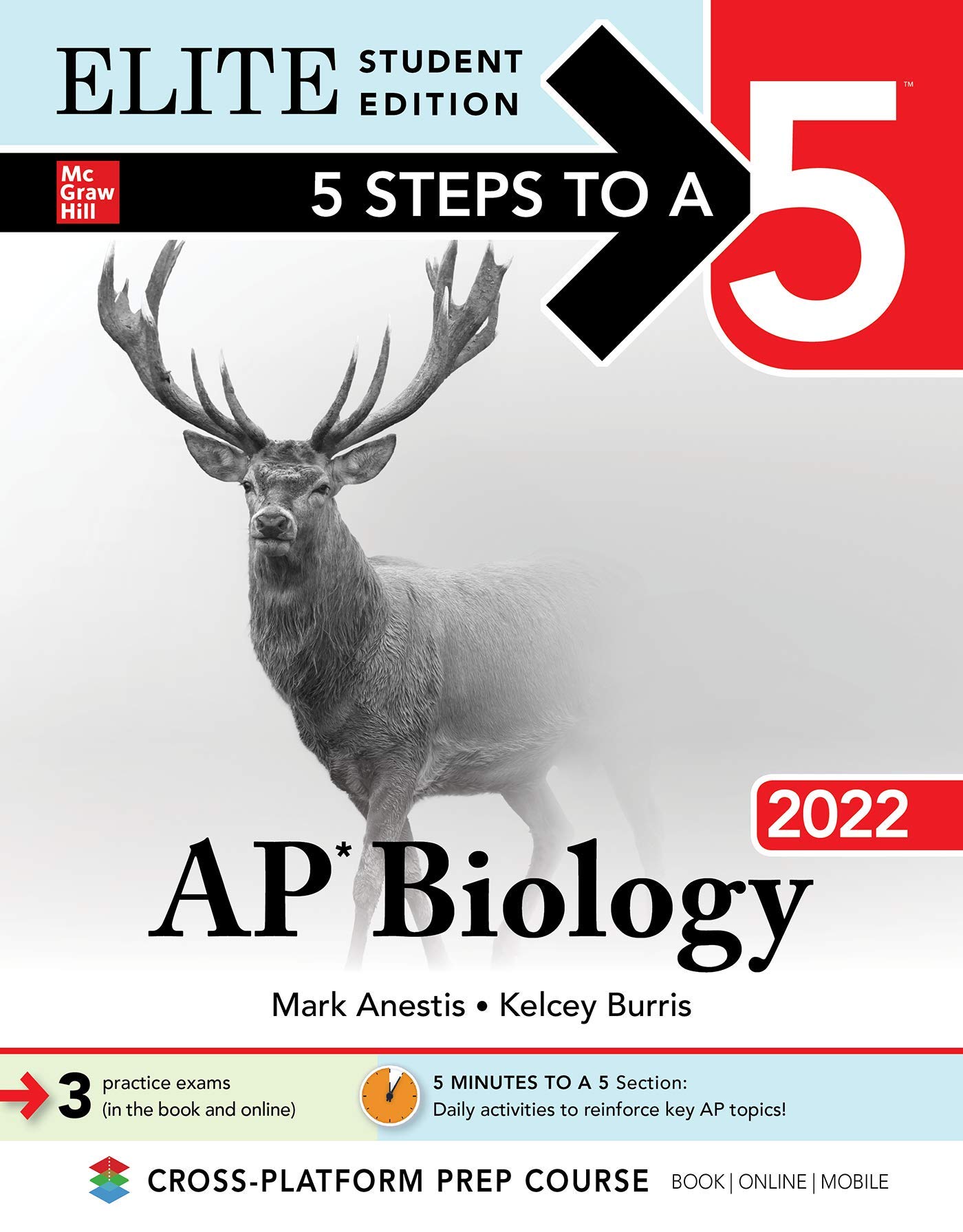 5 Steps to a 5: AP Biology 2022 Elite Student Edition: Anestis, Mark ...