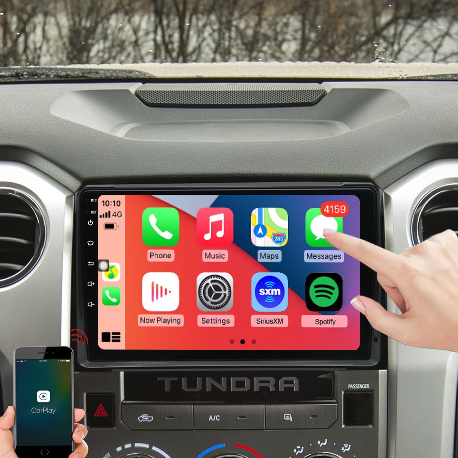 Amazon.com: for Toyota Tundra Radio upgrade 2014-2021,Android Stereo ...