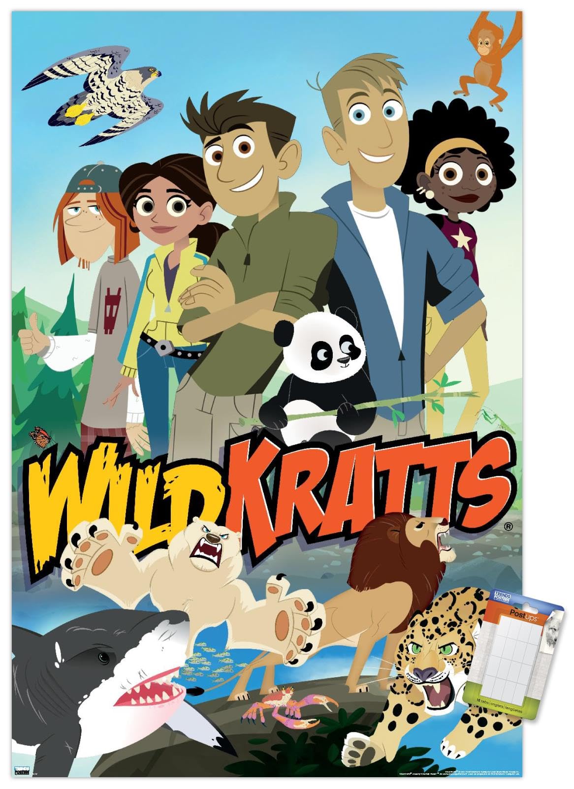 Amazon.com: Trends International Wild Kratts - Group Wall Poster, 22.37 ...