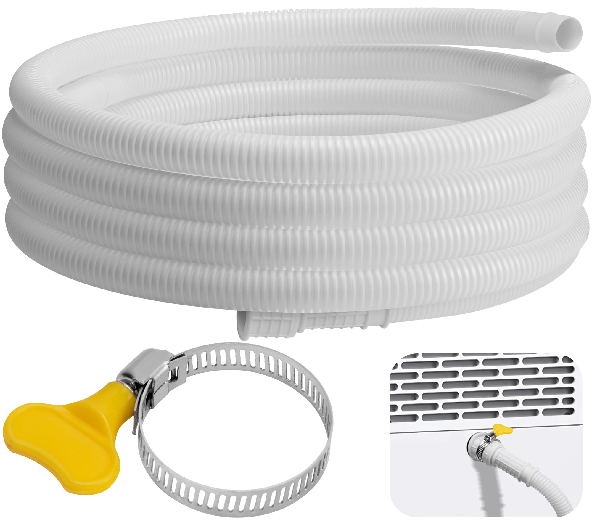 Amazon.com: Nkiy Quen 10 Ft Dehumidifier Drain Hose 3/4" FHT- Cuttable ...