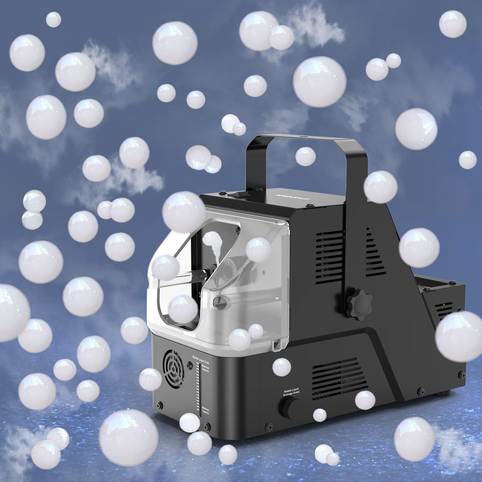 Amazon.com: TC-Home 3 IN 1 Stage Fog Bubble Machine with 18 RGB LED ...