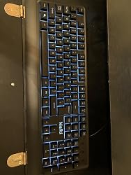 Amazon.com: mafiti Gaming Keyboard Wired USB Full Size 3-Colors ...