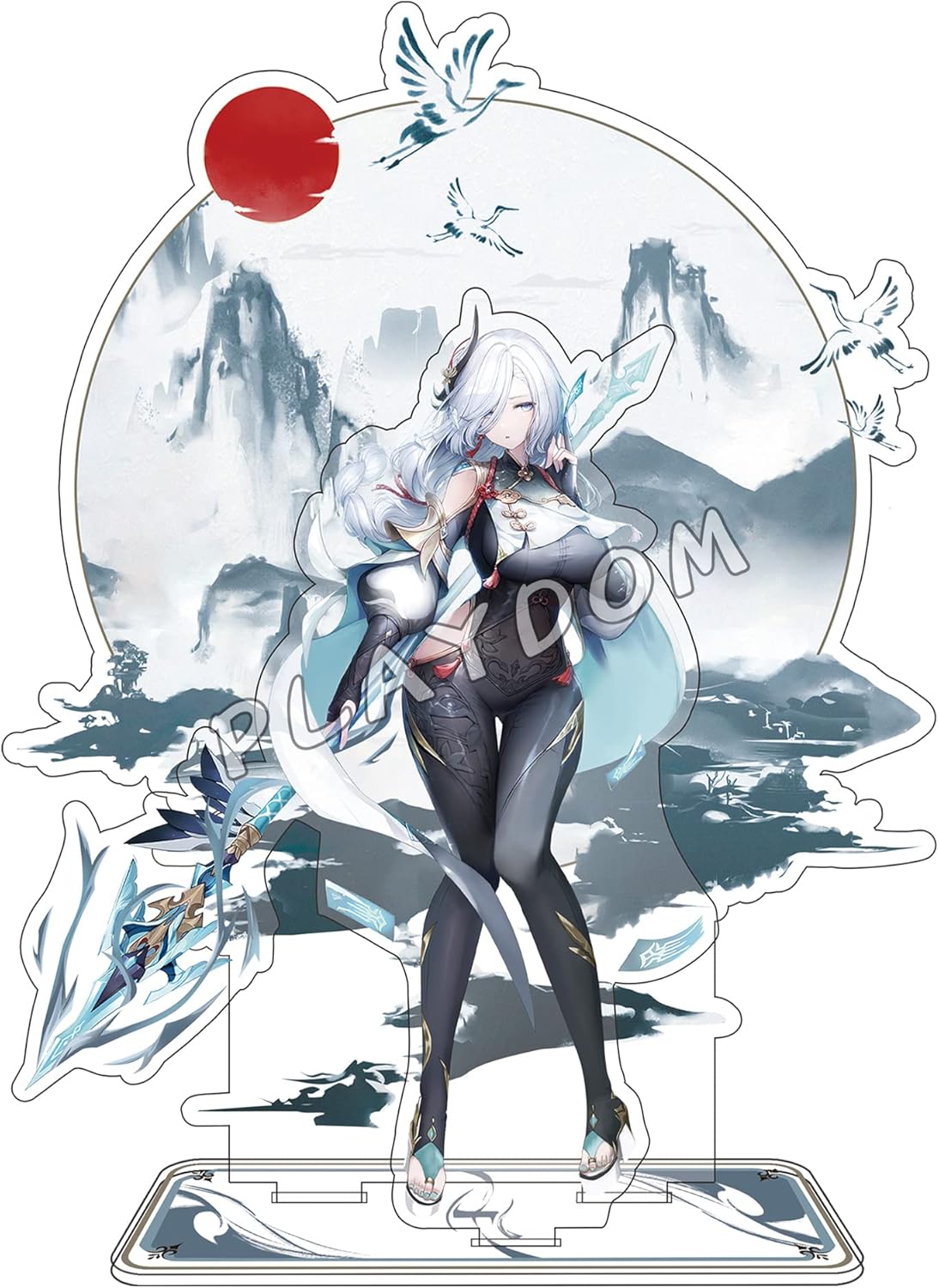 Amazon.com: PLAYDOM Genshin Impact Amber Kaedehara Kazuha Ke Qing Nilou ...