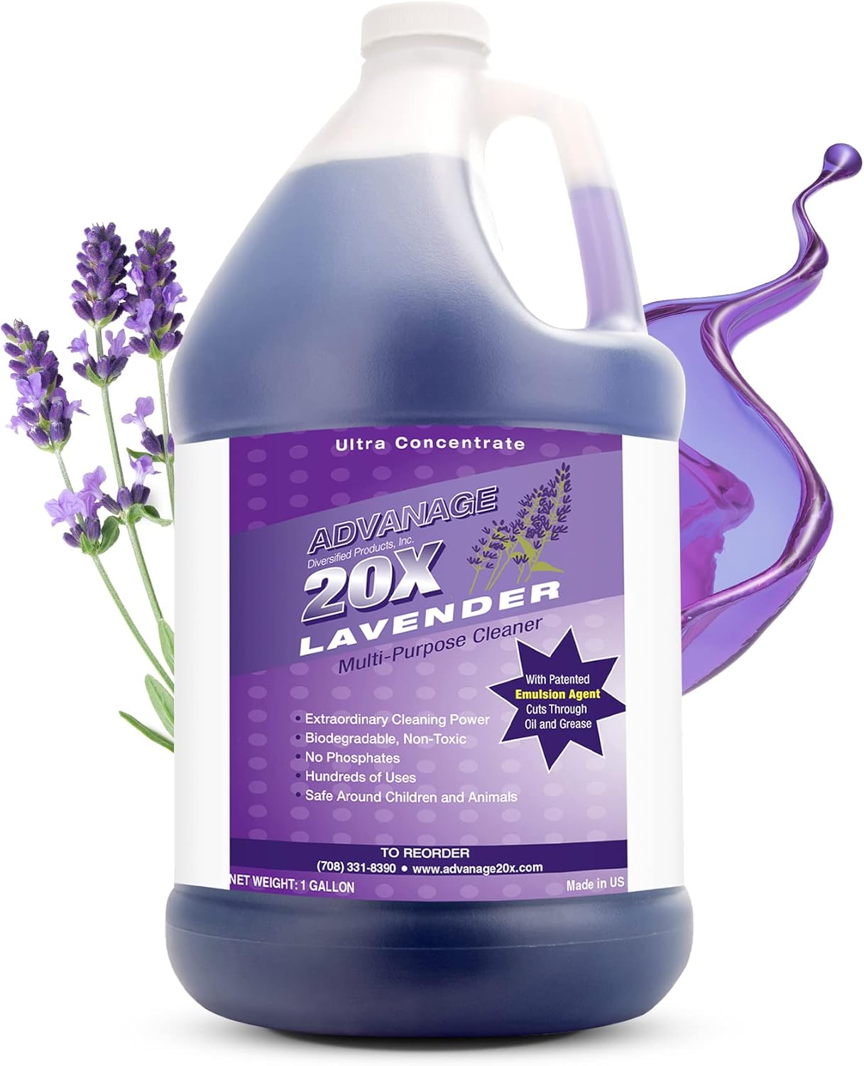 Amazon.com: All Purpose Cleaner Concentrate - Advanage 20X The Wonder ...