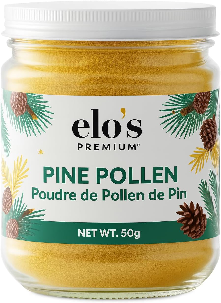 Pine Pollen Powder 50g – Finely Ground Wild Harvested Pollen for ...