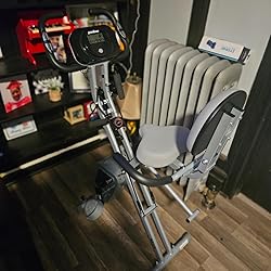 Amazon.com : pooboo Folding Exercise Bike, Foldable Fitness Stationary ...