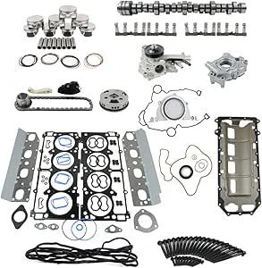 Amazon.com: Koomaha MDS Lifters Camshaft Oil & Water Pump Piston Kit ...