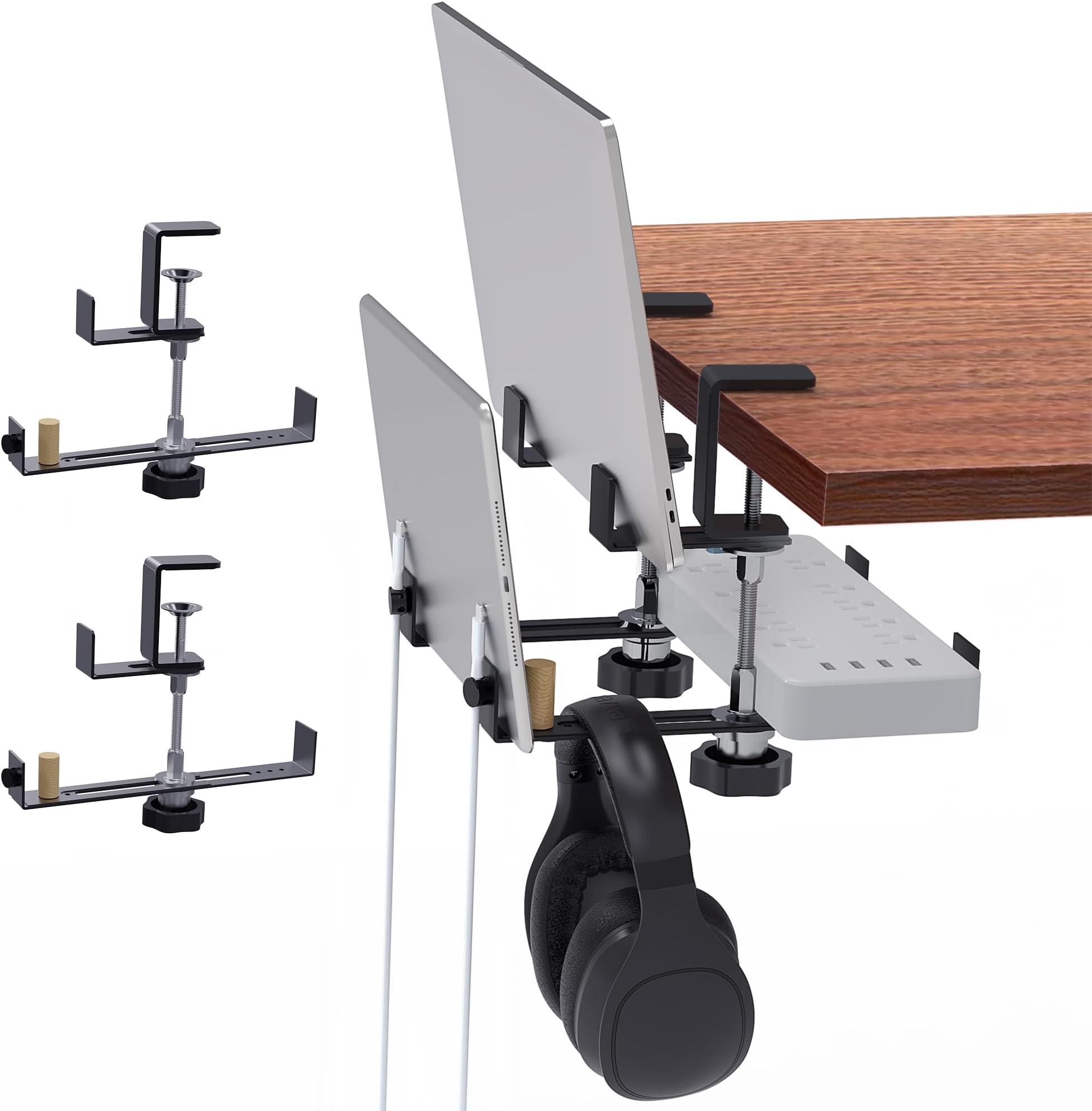 Amazon.com: Vertical Laptop Stand, Adjustable Laptop Holder for Desk ...