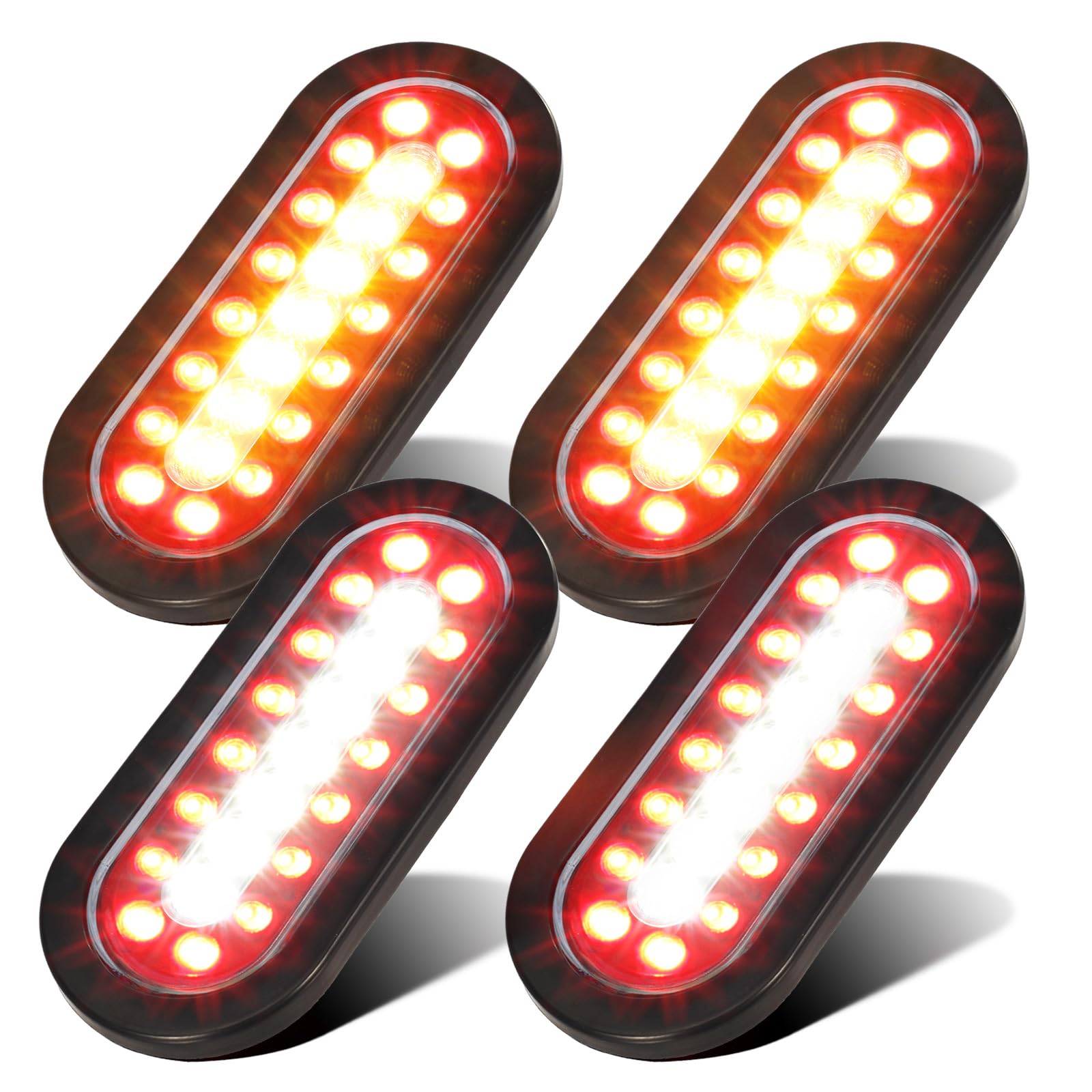 Trailer Led Reverse Lights Achterlicht LED 140mm Rond 24V Voor Schmitz