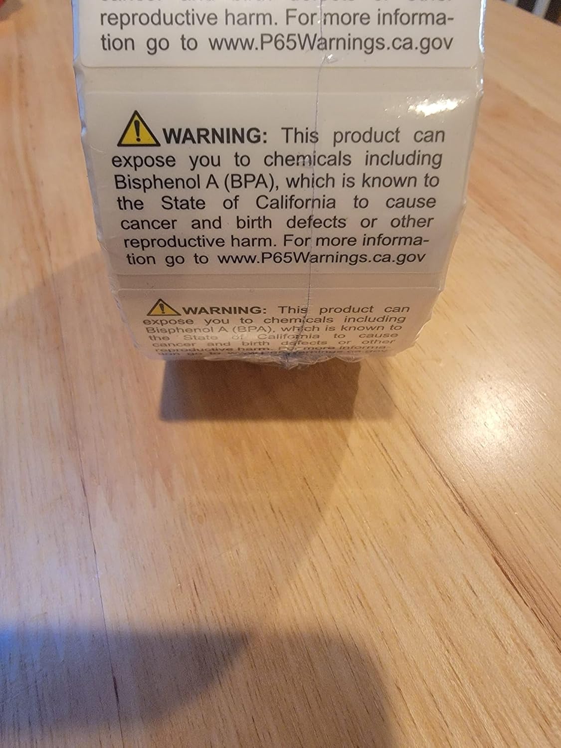 Amazon.com: California Proposition 65 Bisphenol A (BPA) Warning Labels ...