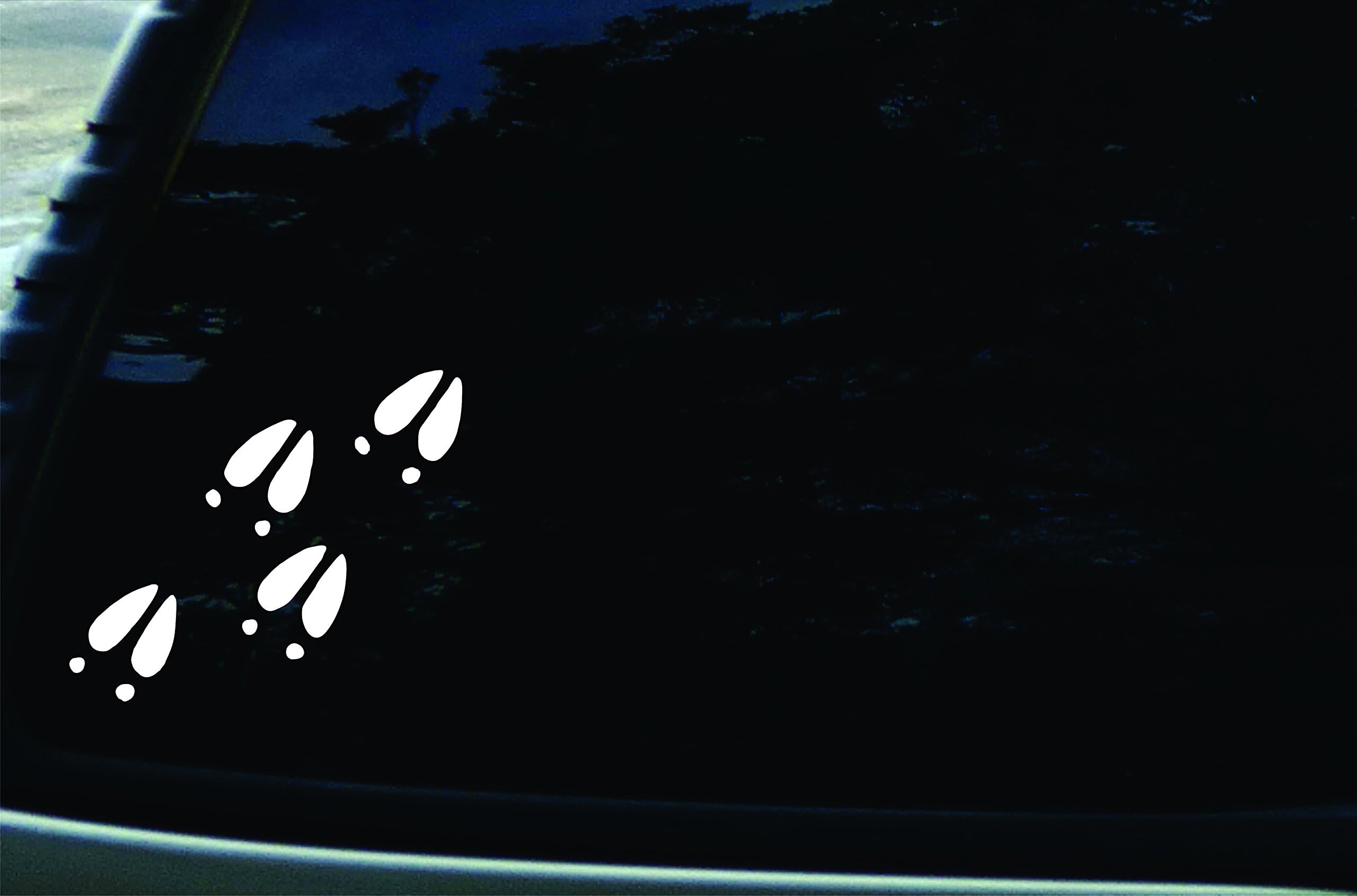 Amazon.com: Deer Track Decals - Set of 12 - for Indoor or Outdoor use ...