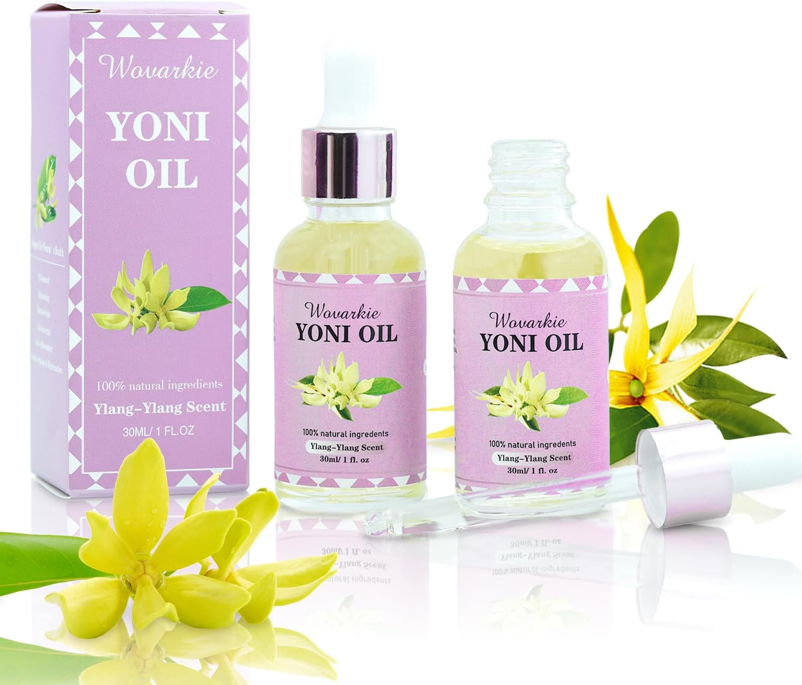 Amazon.com: 2 Packs Yoni Oil for Women pH Balance, Feminine Deodorant ...