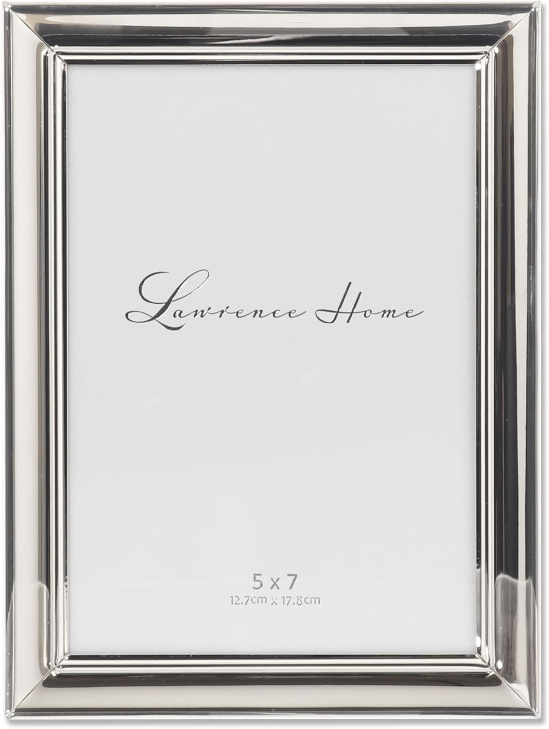 Amazon.com - Lawrence Frames Strata Metal Picture Frame, 5x7, Silver