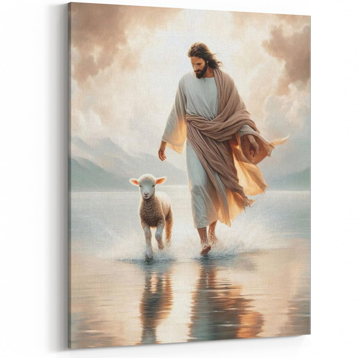 Jesus Cristo Com Cordeiro Sermão I Jesus Cristo, O Cordeiro Pascal