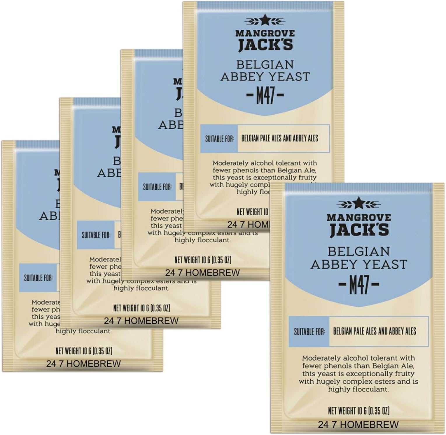 Amazon.com : 2x Mangrove Jack’s Yeast M20 Bavarian Wheat Craft Series ...