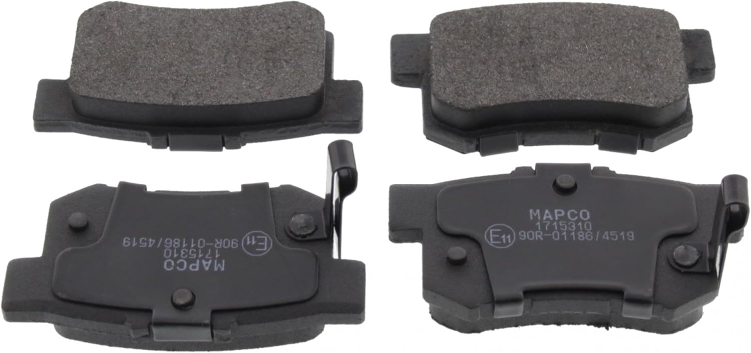 Mapco 6529 - Kit Pastiglie Freno, Freno A Disco : Amazon.it: Auto e Moto